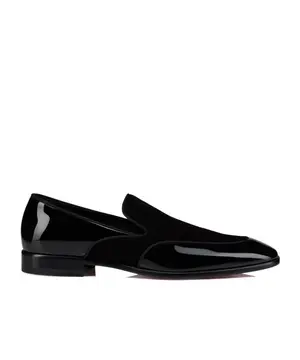 Christian Louboutin Almond Toe Loafers For Men