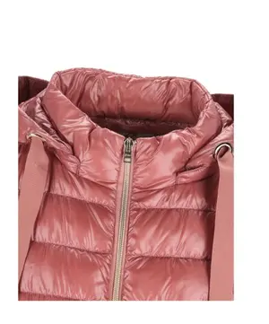 Herno Hooded Zip-up Gilet - Pink