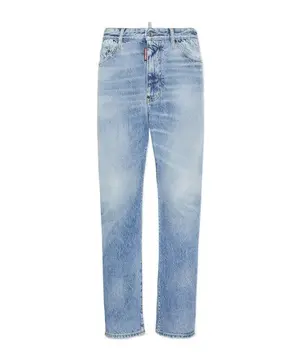 Dsquared2 Straight Leg Jeans - Blue
