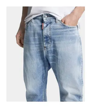 Dsquared2 Straight Leg Jeans - Blue