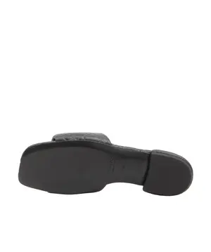 Gucci Gg Embossed Slide Sandals