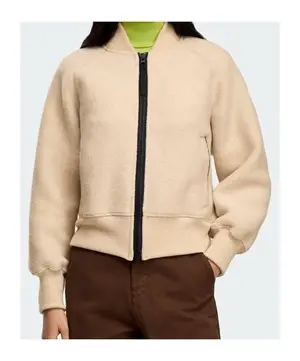 Canada Goose Sierra Fleece Bomber Jacket - Camel