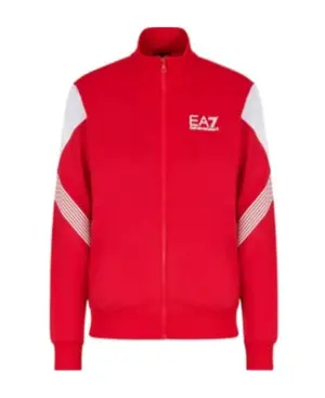 EA7 Zip-up Track Jacket - Red