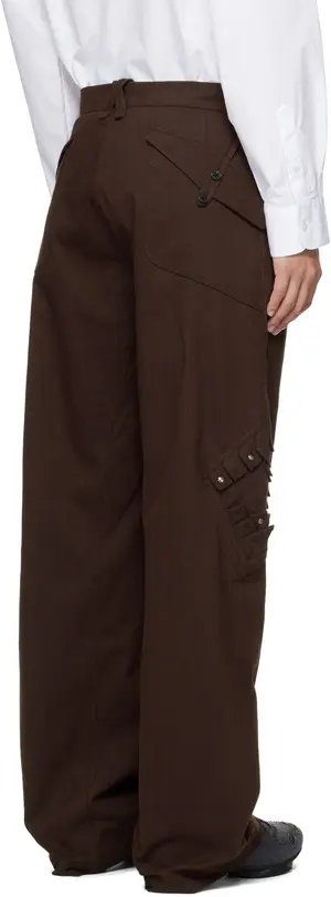 KIKO KOSTADINOV Estike Rivet-detail Pants - Black