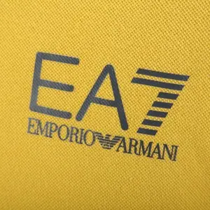 EA7 Logo Lapel Polo Shirt