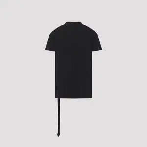 Rick Owens Short-sleeve Side-tie T-shirt - Black