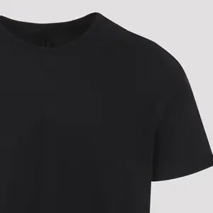 Rick Owens Short-sleeve Side-tie T-shirt - Black