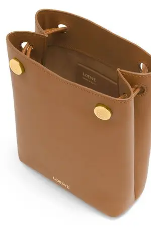 Loewe Anagram Pebble Pouch - Oak