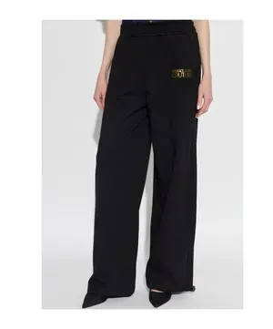 Versace Logo Wide-leg Joggers