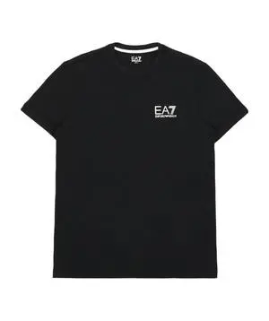 EA7 Logo T-shirt With Round Neck