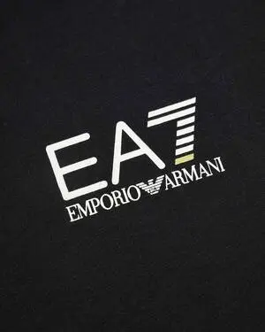 EA7 Logo T-shirt With Round Neck