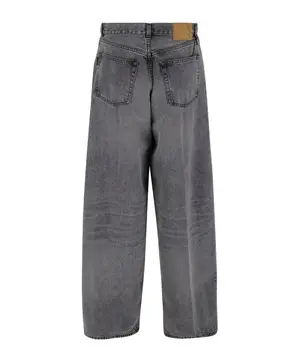 HAIKURE Embossed Patch Denim Jeans