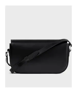 Celine Triomphe Small Crossbody Bag In Shiny Calfskin