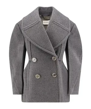 Givenchy Double-breasted Jacket With Lapel Collar