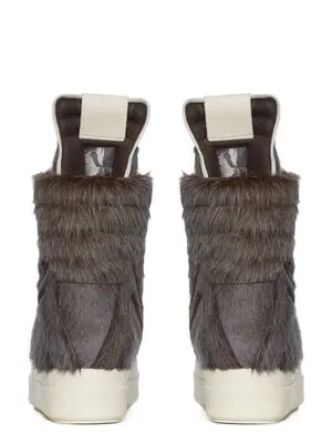 Rick Owens Mega Geobasket Boots - Black