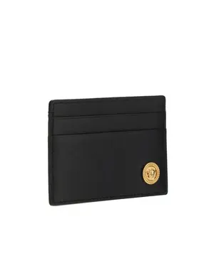 Versace Medusa Head Plaque Cardholder