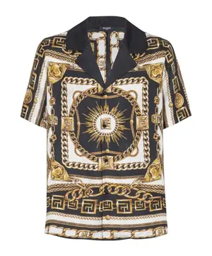 Balmain Printed Pyjama Shirt - Multicolor