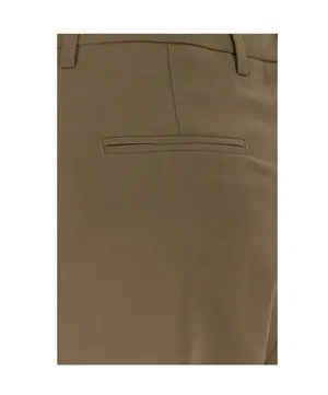 PT TORINO Renee Wide-leg Tailored Trousers - Brown