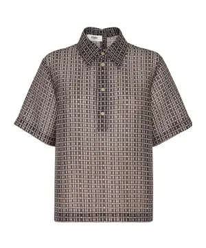 Fendi Short Sleeve Polo Shirt