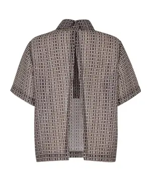 Fendi Short Sleeve Polo Shirt