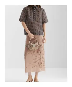 Fendi Short Sleeve Polo Shirt