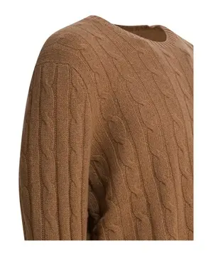 Polo Ralph Lauren Crewneck Knitted Jumper - Brown