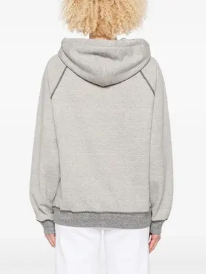 Chloé Logo Printed Drawstring Hoodie