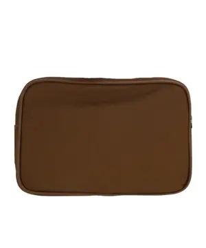 Stella McCartney Logo Plaque Crossbody Bag - Pecan