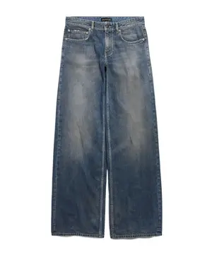 Balenciaga Contrast Stitching Bottoms For Women