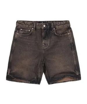 REPRESENT Relaxed Fit Denim Shorts