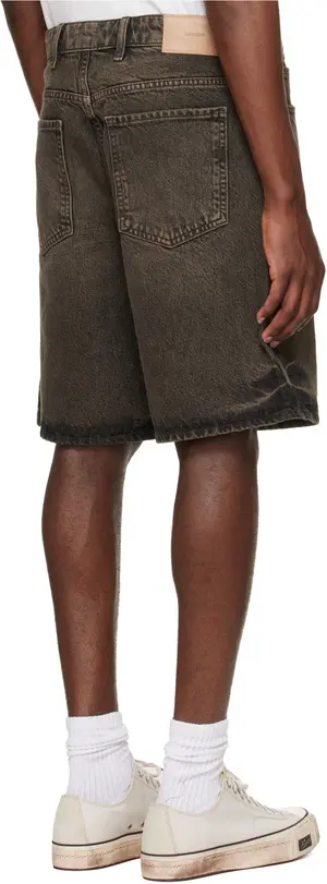 REPRESENT Relaxed Fit Denim Shorts