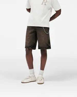REPRESENT Relaxed Fit Denim Shorts