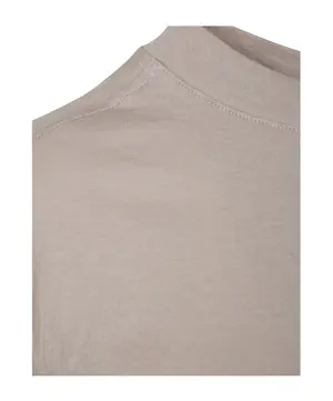 THOM KROM Cropped Seam-detail T-shirt - Stone