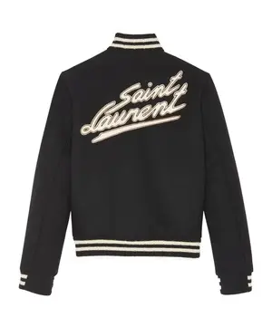 Saint Laurent Varsity Baseball Jacket