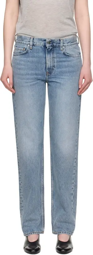 TOTEME Low Straight Jeans