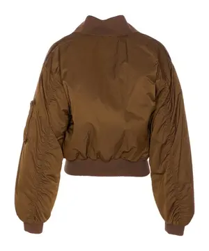 Chloé Bomber Jacket - Authentic Brown