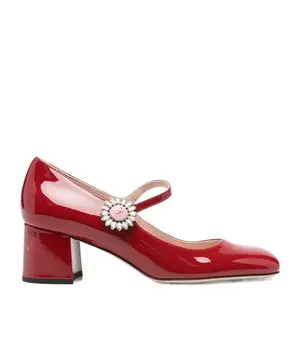 Valentino Garavani Patent Leather Mary Jane High Heels