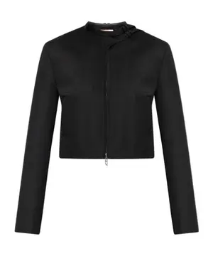 DIESEL® Zip-up Jacket With Long Sleeves