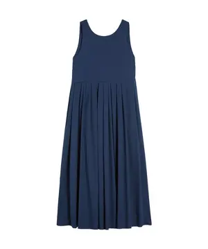 Max Mara Moira Crewneck Sleeveless Dress - Blue