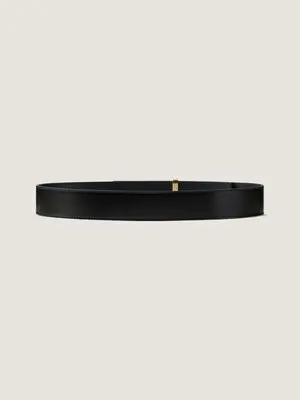 Givenchy Paris Signature Label Buckle Belt