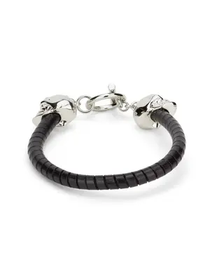 Alexander McQueen T-bar Skull Bracelet