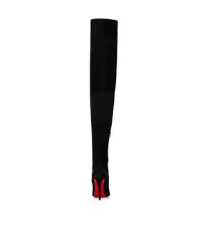 CHRISTIAN LOUBOUTIN Miss Z Botta Alta Over The Knee Boots