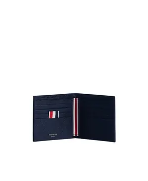 Thom Browne Pebble Textured Bifold Wallet - Black