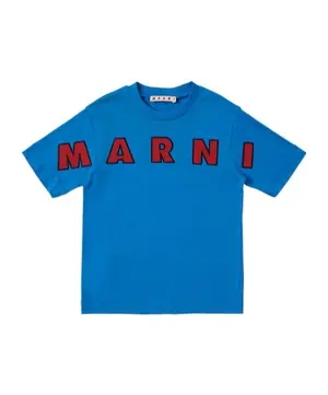 Marni Cotton T-shirt With Printed Logo