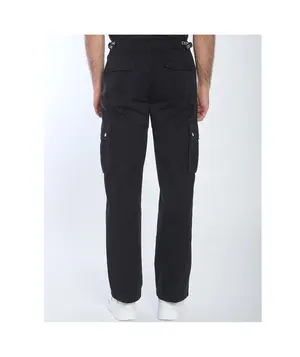 Celine Cotton Cargo Pants - Black