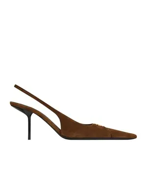 Saint Laurent Babylone Bretel Slingback Pumps