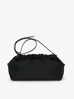 Alexander McQueen Logo Embroidered Shoulder Bag