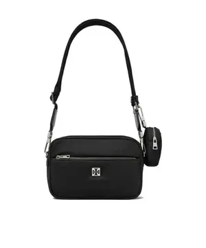 Tory Burch Virginia Zipped Shoulder Bag - Black
