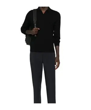 Emporio Armani Long-sleeved Polo Jumper