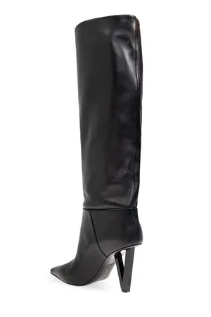 Versace Pointed-toe High Heel Boots